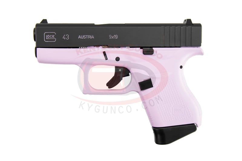 GLOCK G43 9mm 3.4in Pink 6rd | KYGUNCO