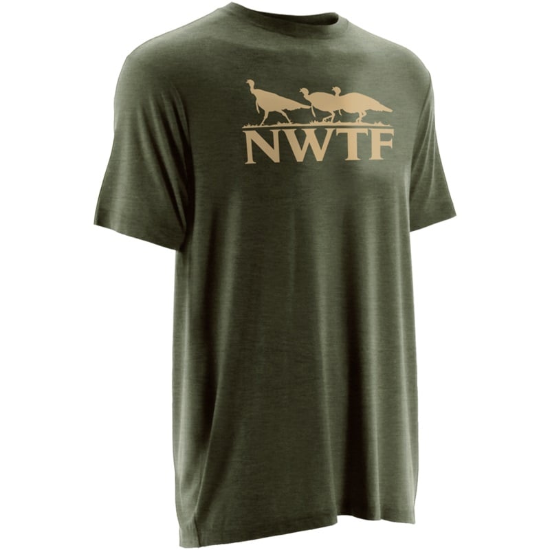 NOMAD CLOTHING NWTF Short Sleeve Tee Hunter Green | KYGUNCO