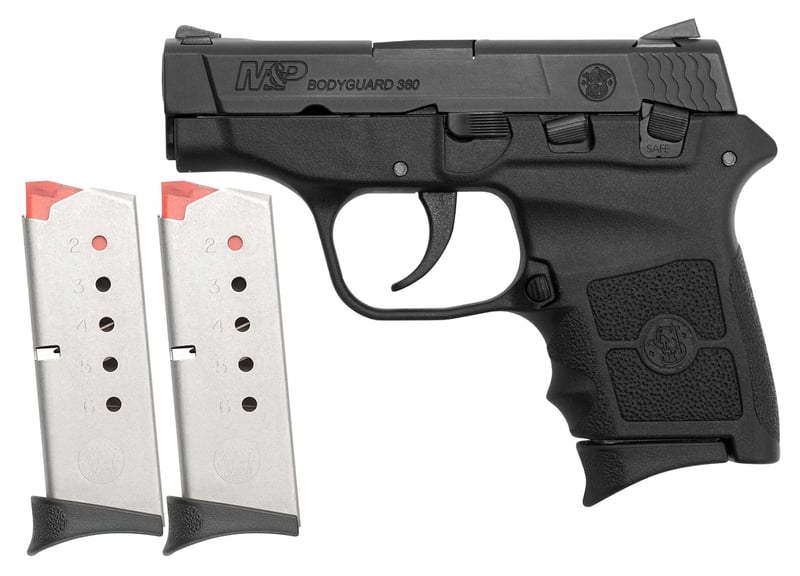 SMITH & WESSON MP BODYGUArd 380 NO Laser + 2 MagS COMBO | KYGUNCO