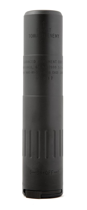 AAC (ADVANCED ARMAMENT) M4-2000 Rifle Silencer | KYGUNCO