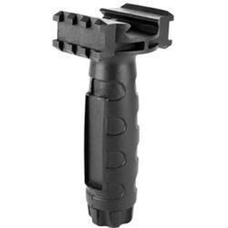 AIM SPORTS Tactical Vertical Foregrip Black Pict/Weaver Rail | KYGUNCO