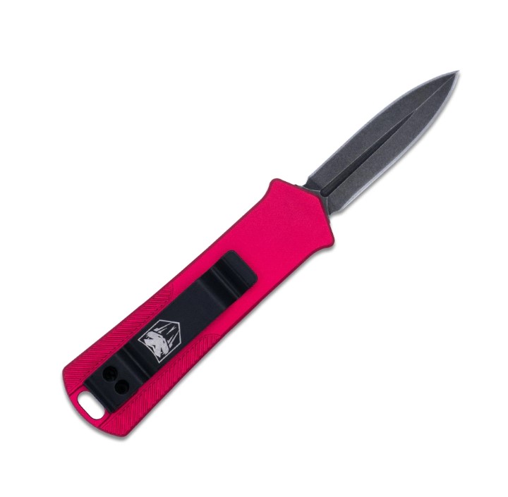 COBRATEC OTF 952 Red Dagger Not Serrated | KYGUNCO