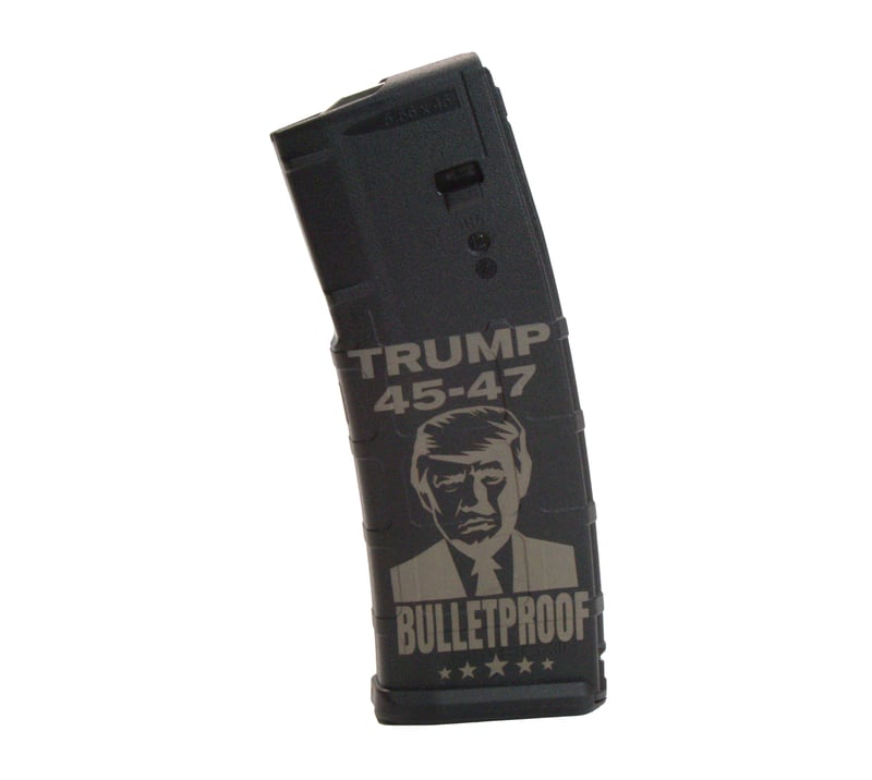 MAGPUL PMag 30rd AR/M4 Gen M2 MOE - TRUMP 45-47 BULLETPROOF | KYGUNCO
